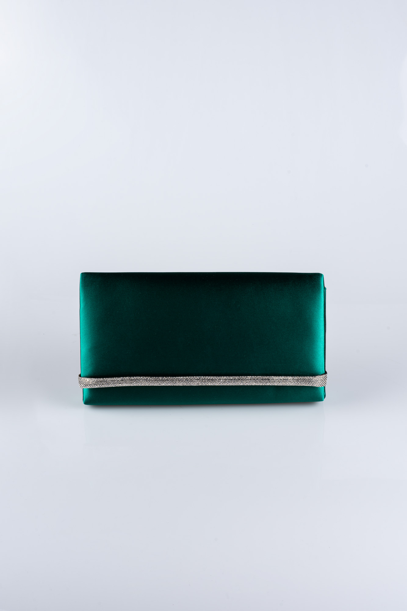 Emerald Green Satin Evening Bag V411 | Abiyefon.com